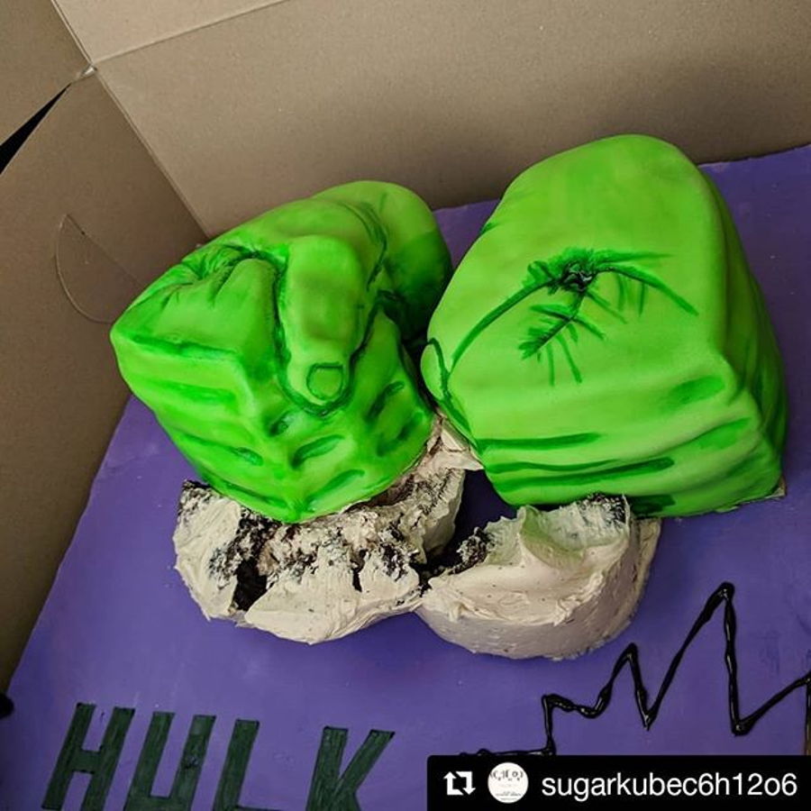 The Incredible Hulk - CakeCentral.com