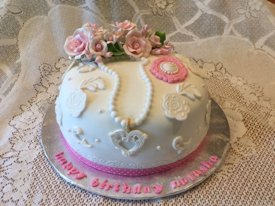 Vintage Birthday - CakeCentral.com