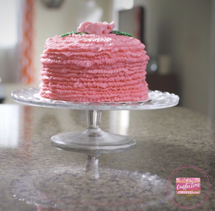 Buttercream Ruffle Cake - CakeCentral.com