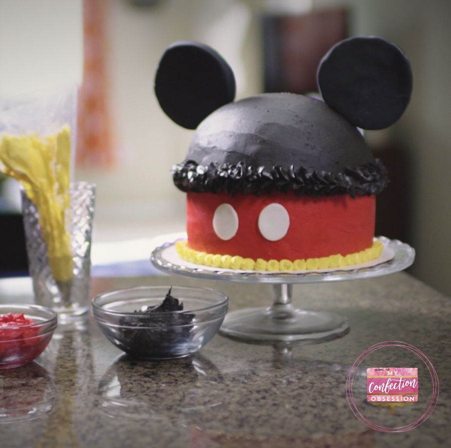Mickey Mouse Cake - CakeCentral.com