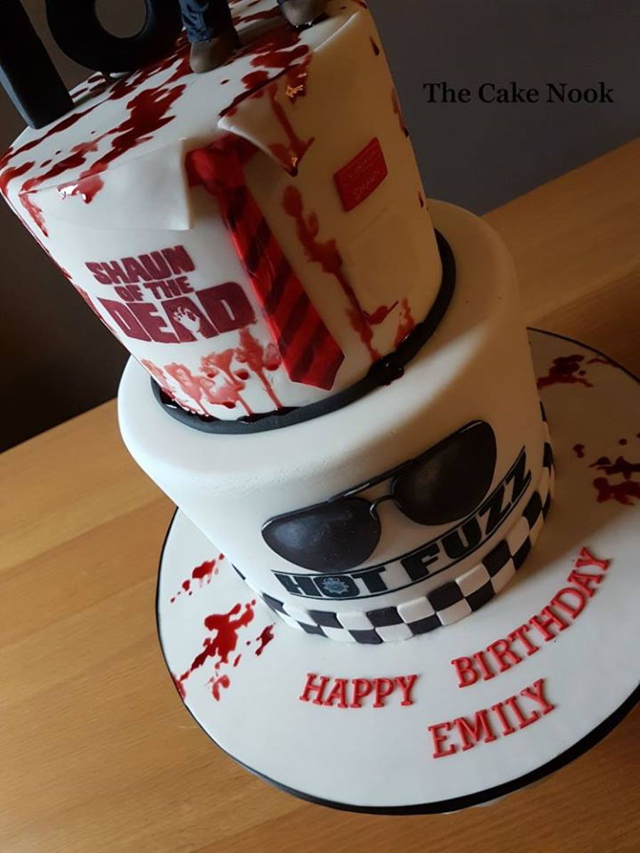 Simon Pegg Films Inspired Cake. - CakeCentral.com
