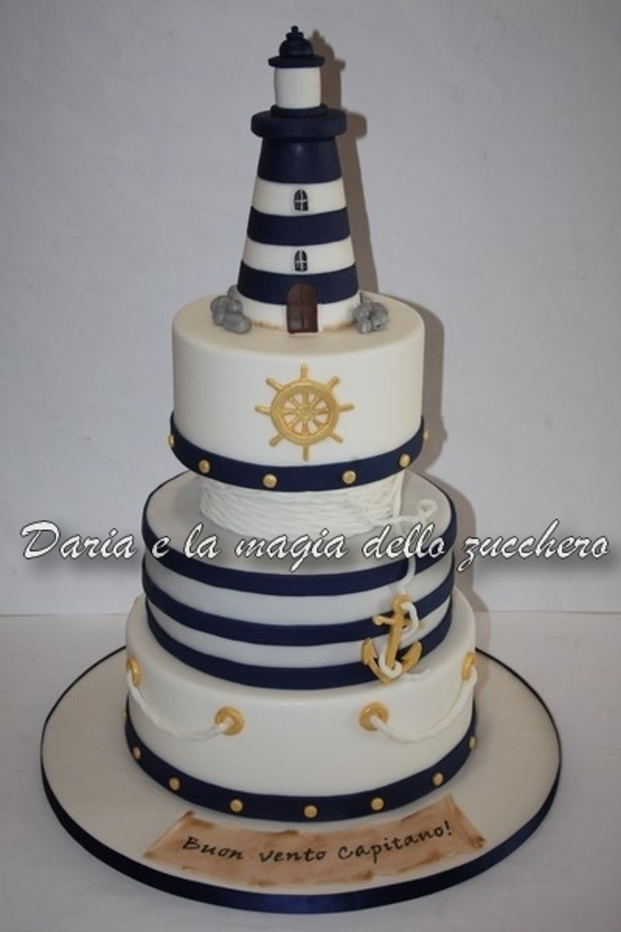 Nautical Cake - CakeCentral.com