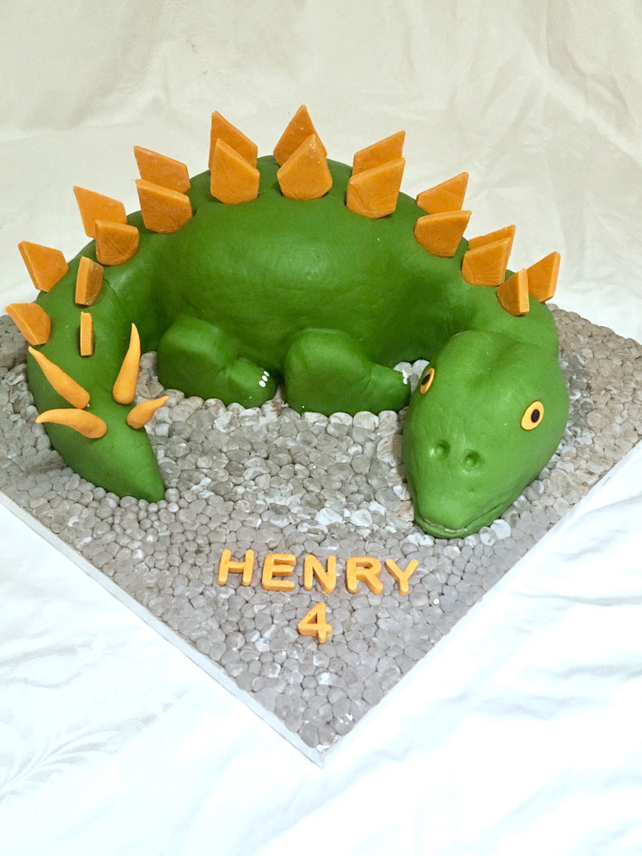 Dinosaur Cake - CakeCentral.com