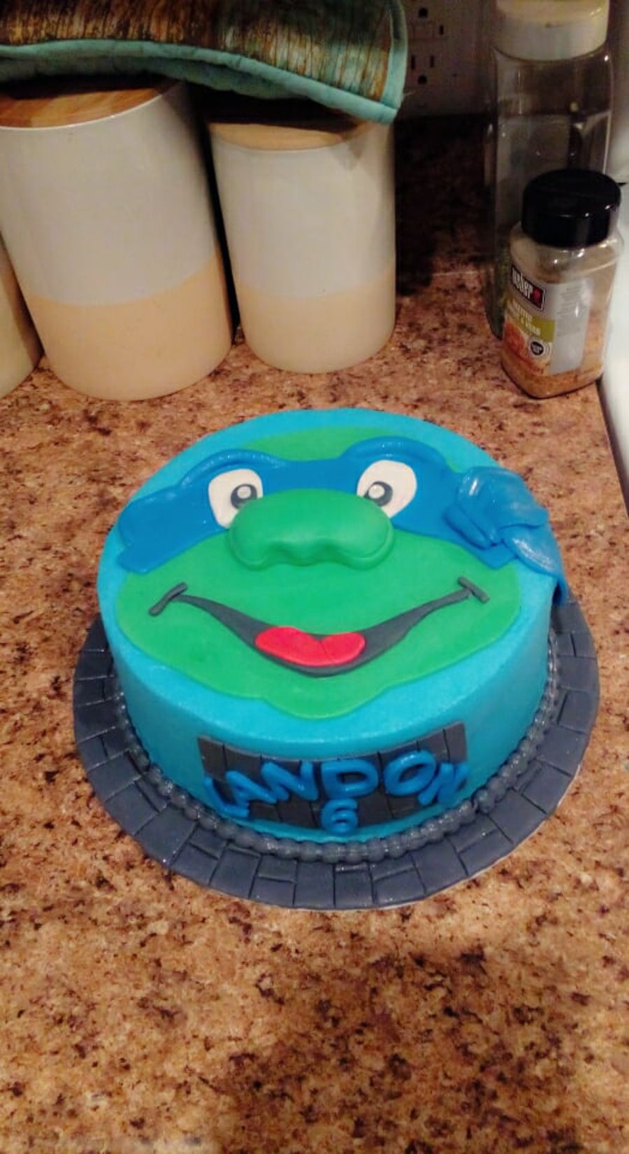 Ninja Turtle Cake. - CakeCentral.com