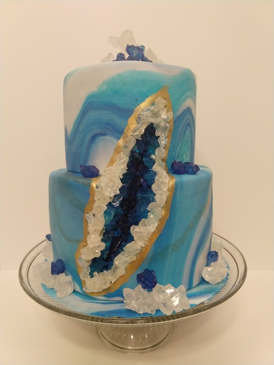 Geode Cake - CakeCentral.com
