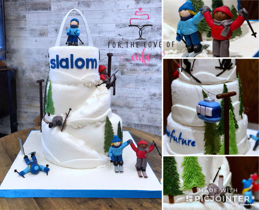 Ski Cake - CakeCentral.com