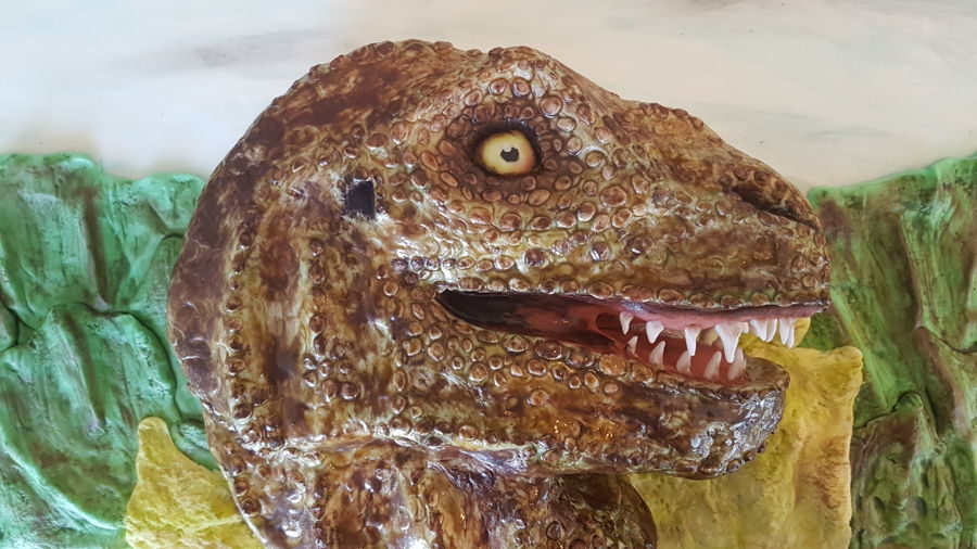 Raptor Cake - CakeCentral.com