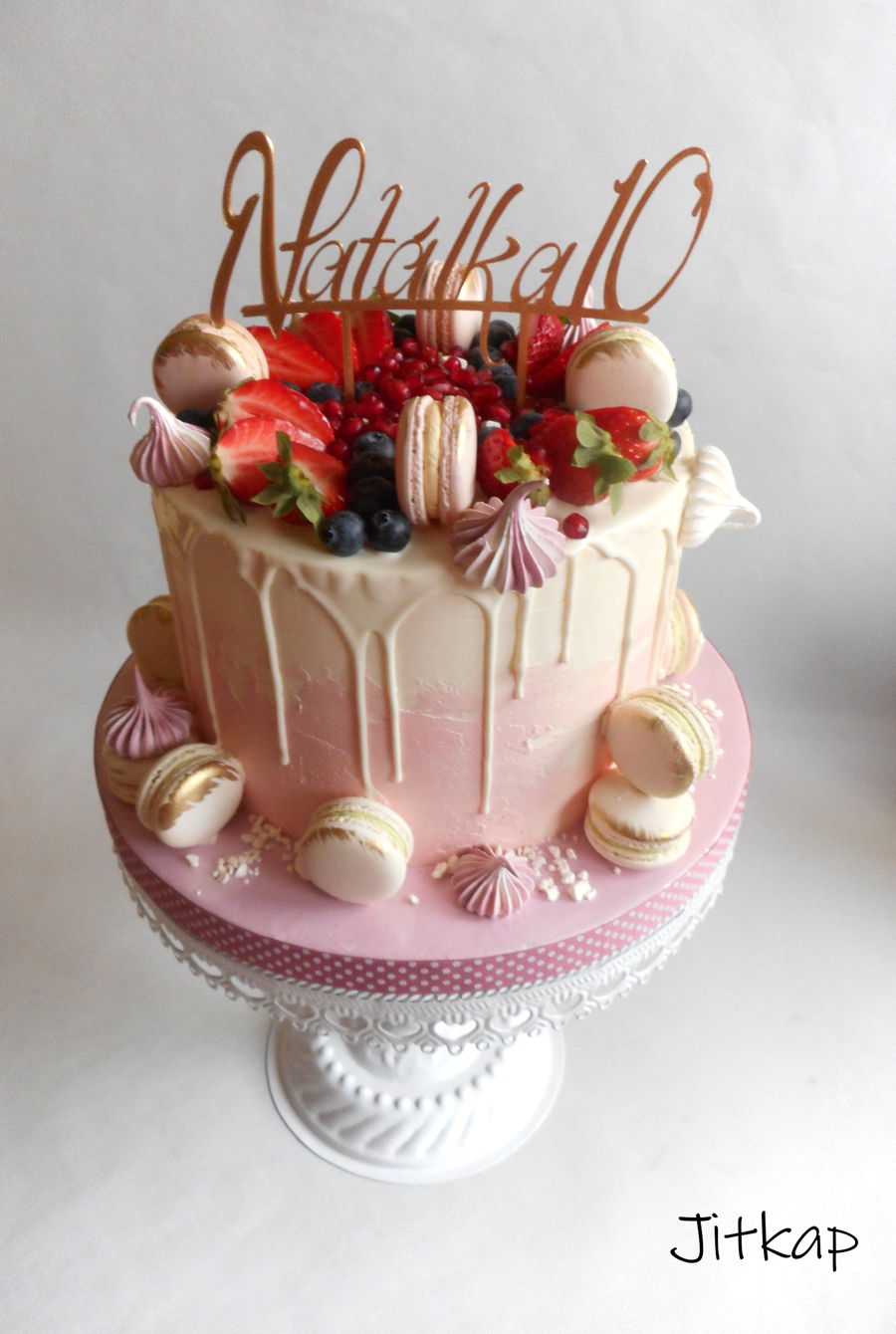 Drip Cake - CakeCentral.com