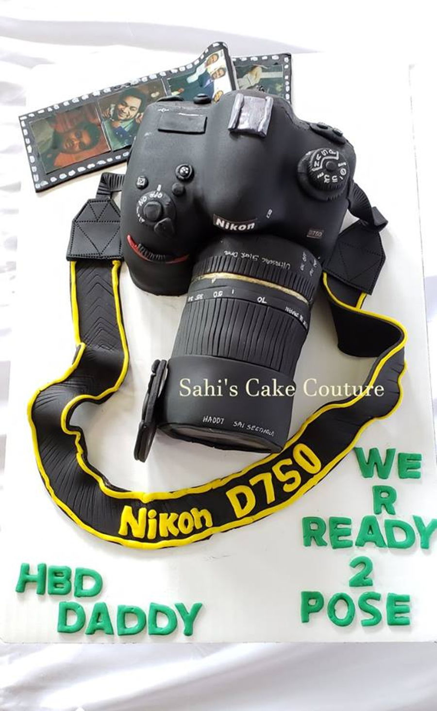Nikon Camera Cake - CakeCentral.com