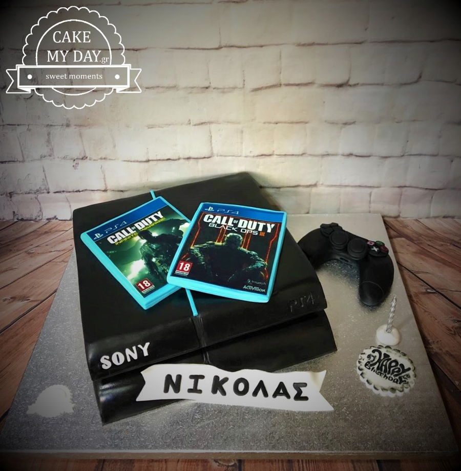 Playstation Birthday Cake - CakeCentral.com