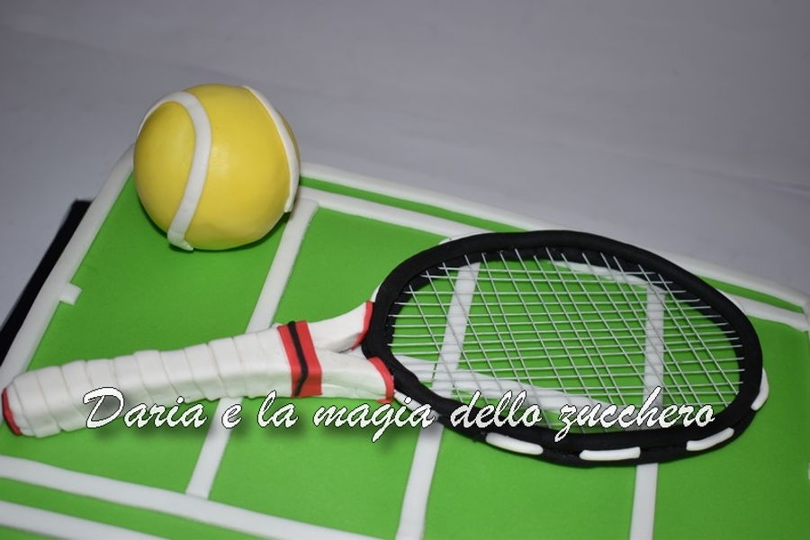 Tennis Cake - CakeCentral.com