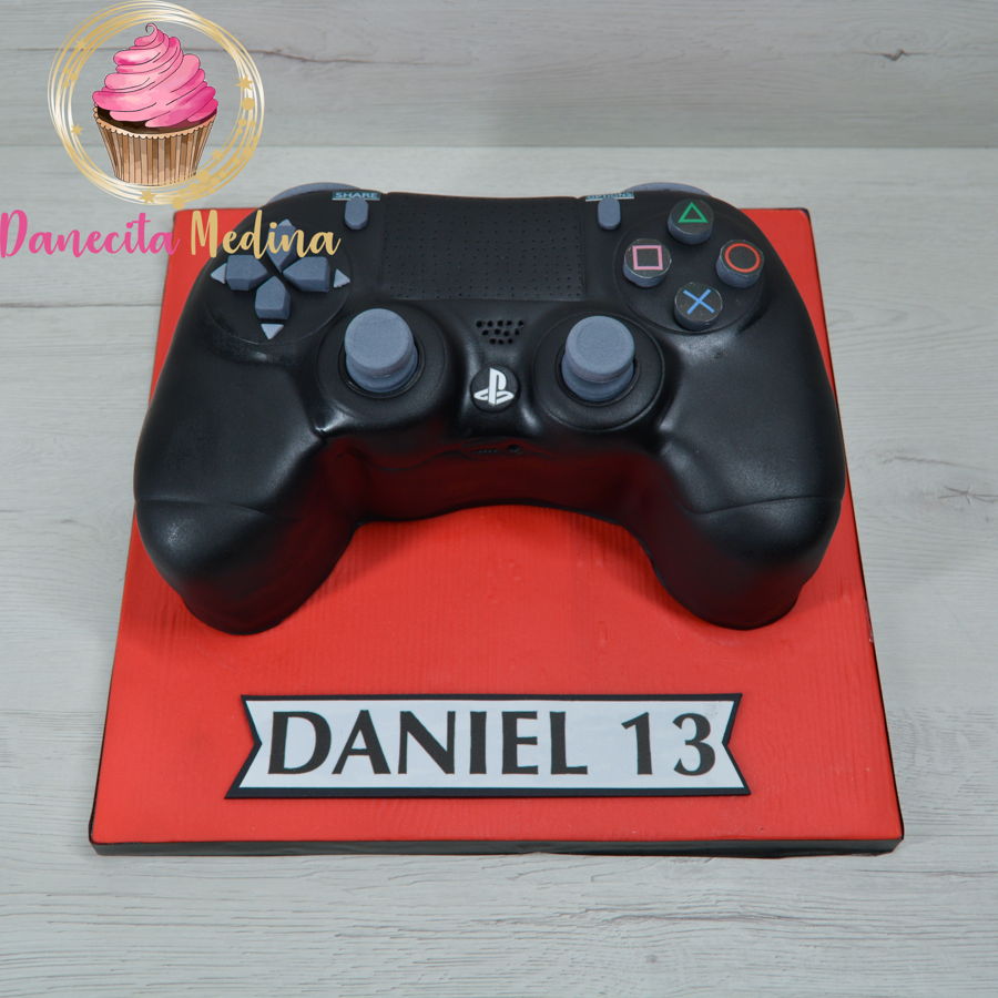 Ps4 Fondant Cake - CakeCentral.com